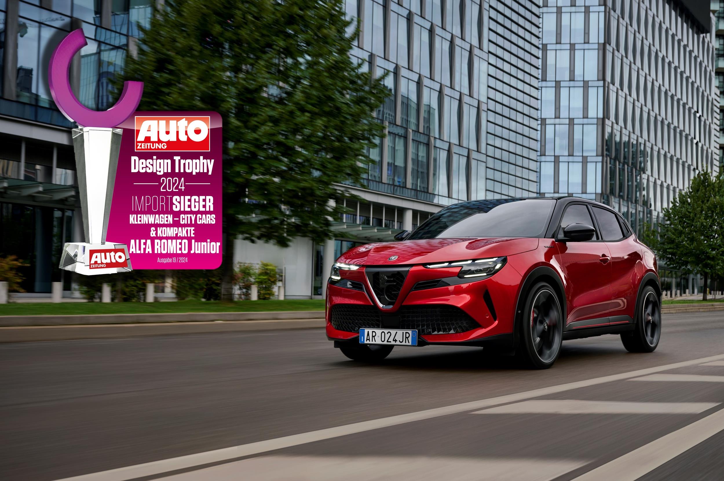 Alfa Romeo Junior wins Design Trophy in Germany | turningpoints magazine